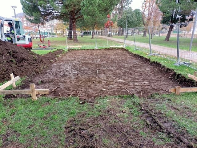 Ares empieza a construir su primer parque de calistenia - Ferrol 360